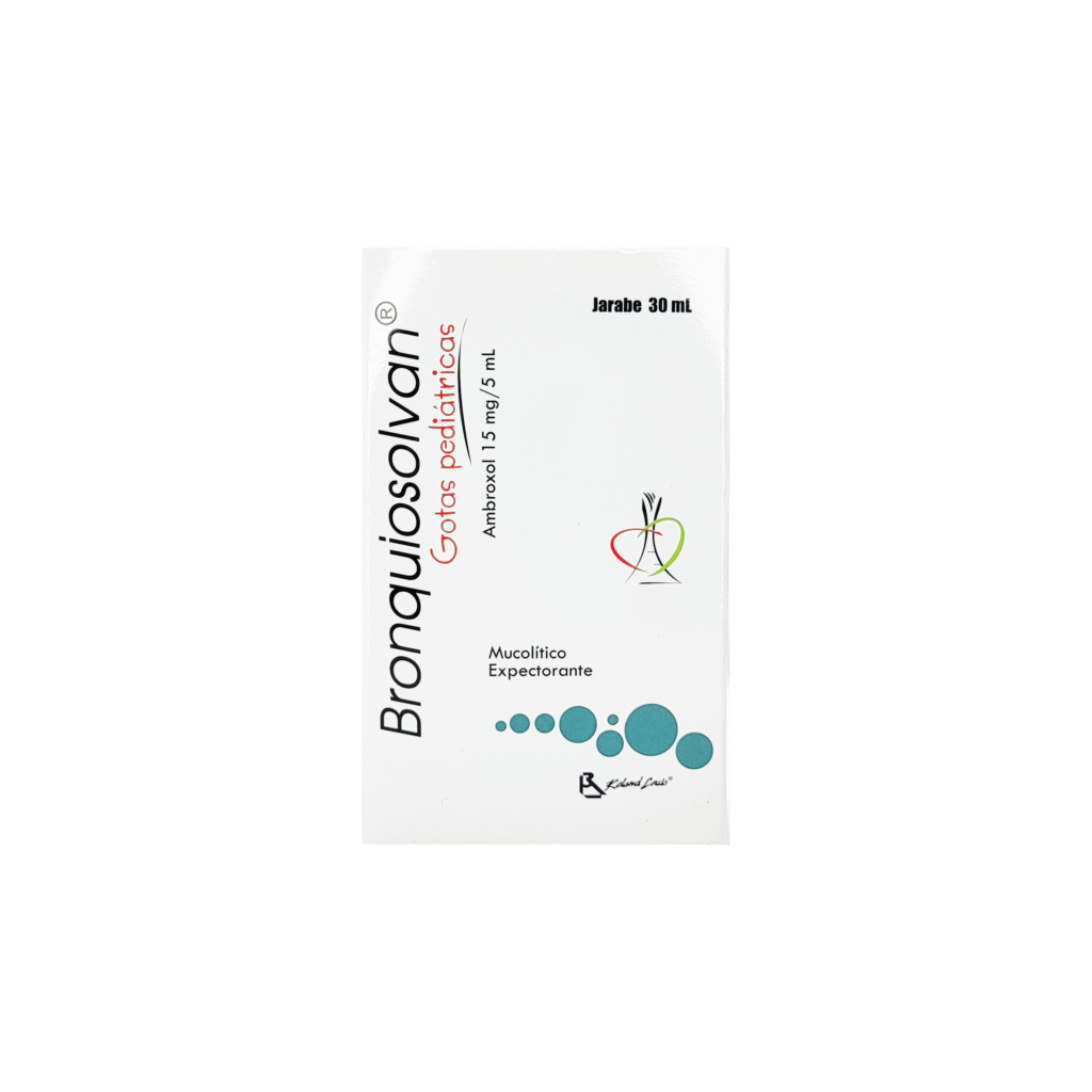 Bronquiosolvan 15mg/5ml Gotas Pediatricas, frasco 30ml – Apomedix