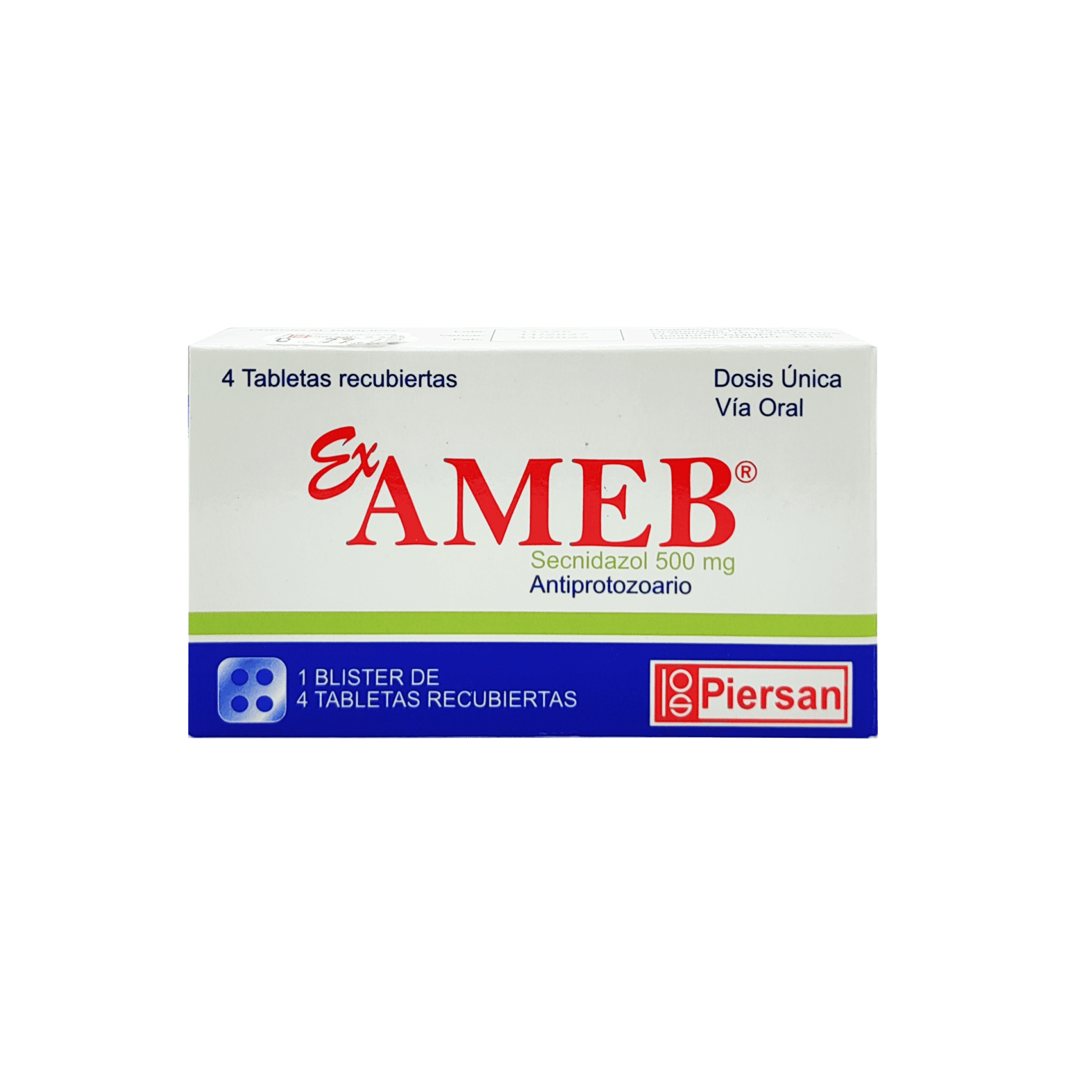Exameb 500mg, 4 tabletas – Apomedix