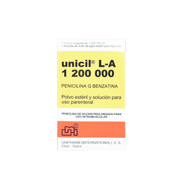 Unicil L-A 1,200,000 UI, I/M 1 vial inyectable – Apomedix