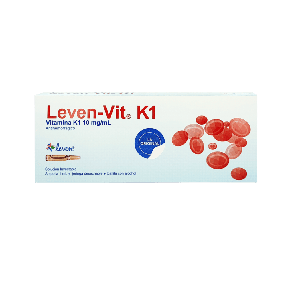 Leven-Vit k1 10mg/ml Inyectable, 1 ampolla – Apomedix