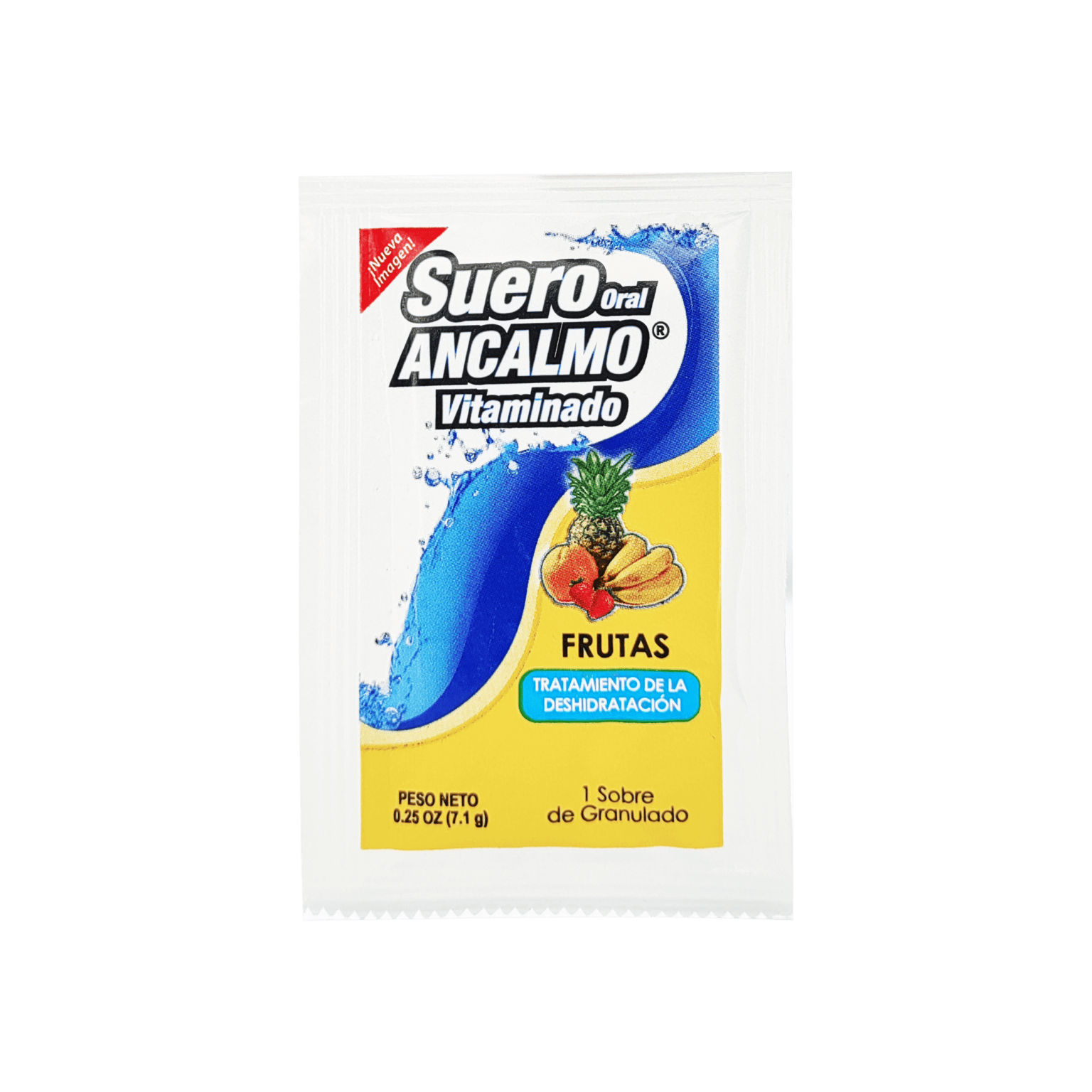 Suero Oral Ancalmo Vitaminado, 1 sobre – Apomedix