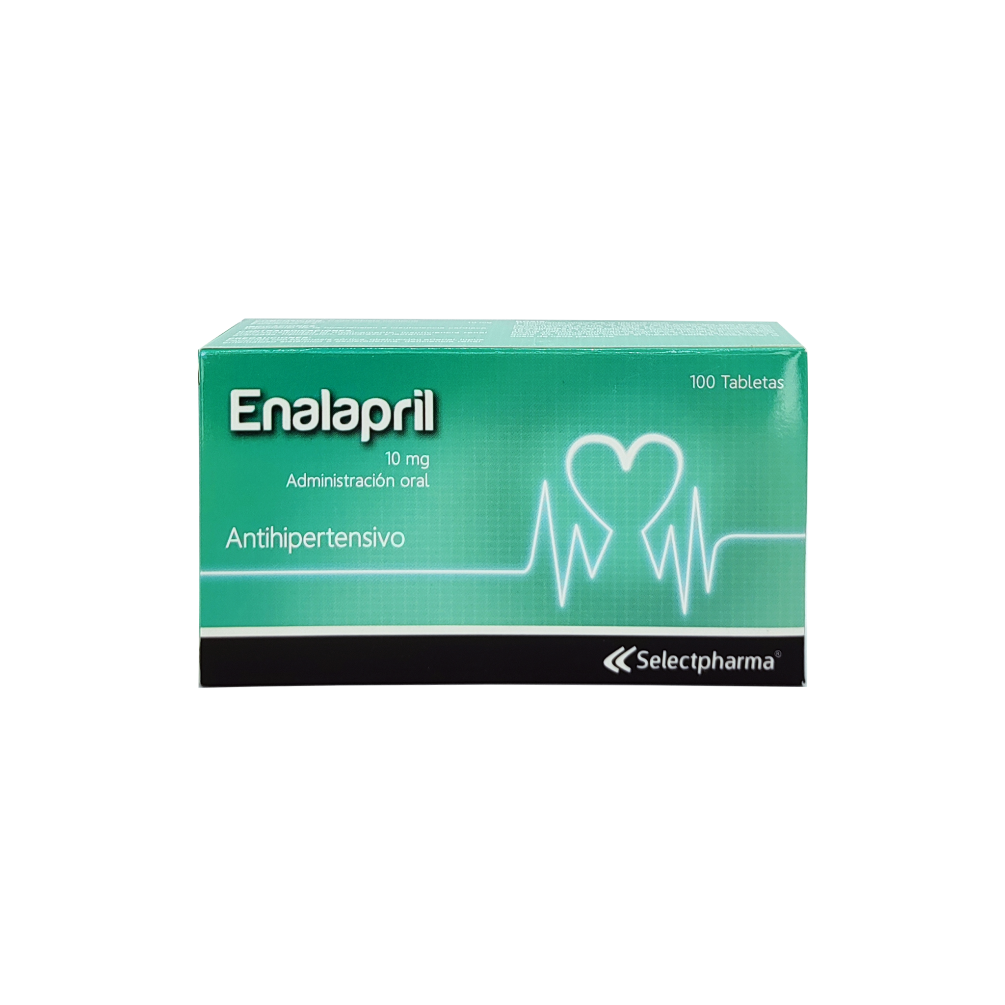 Enalapril Selectpharma 10mg , 1 de 20 tabletas – Apomedix