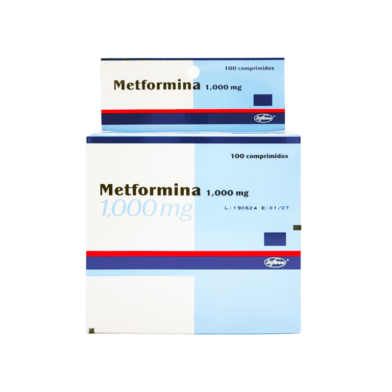 Metformina Infasa 1000mg , 10 tabletas – Apomedix