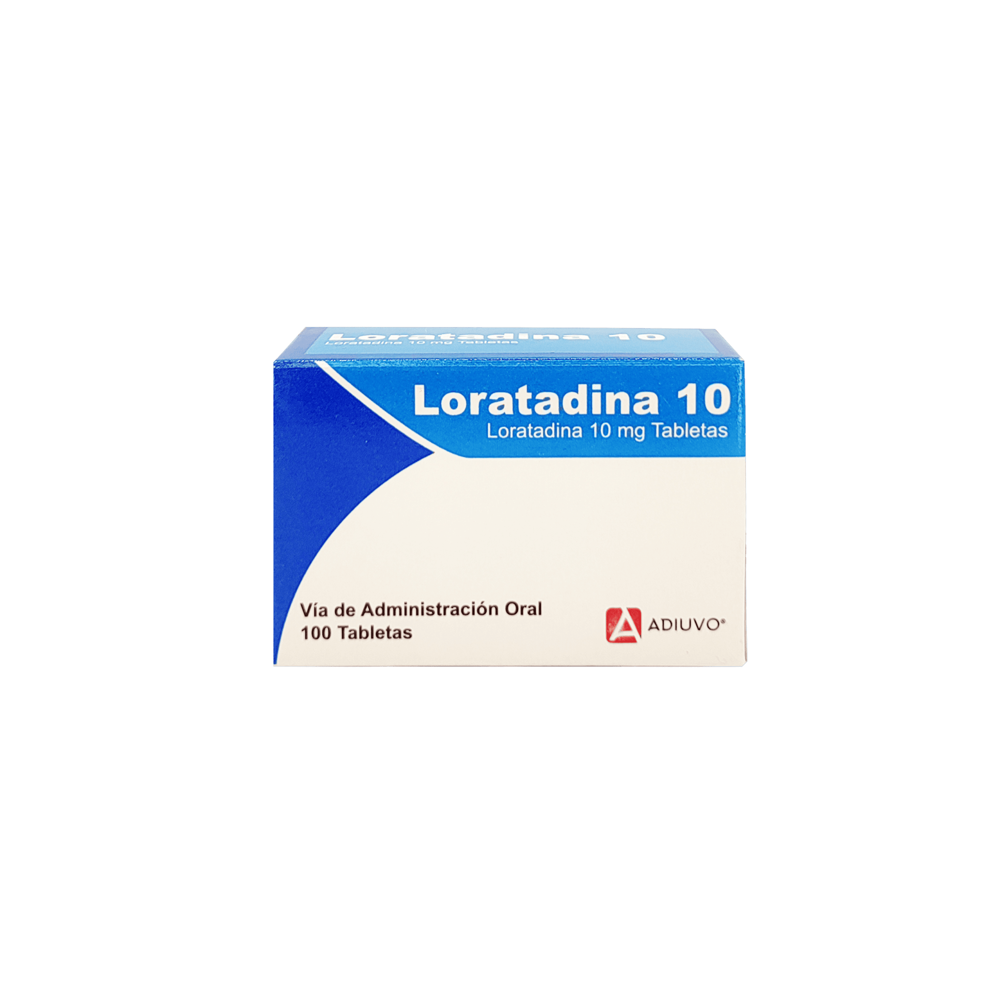 Loratadina Adiuvo 10mg, 1 de 100 tabletas – Apomedix