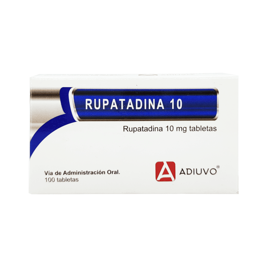 Rupatadina Adiuvo 10mg , 1 de 100 tabletas – Apomedix