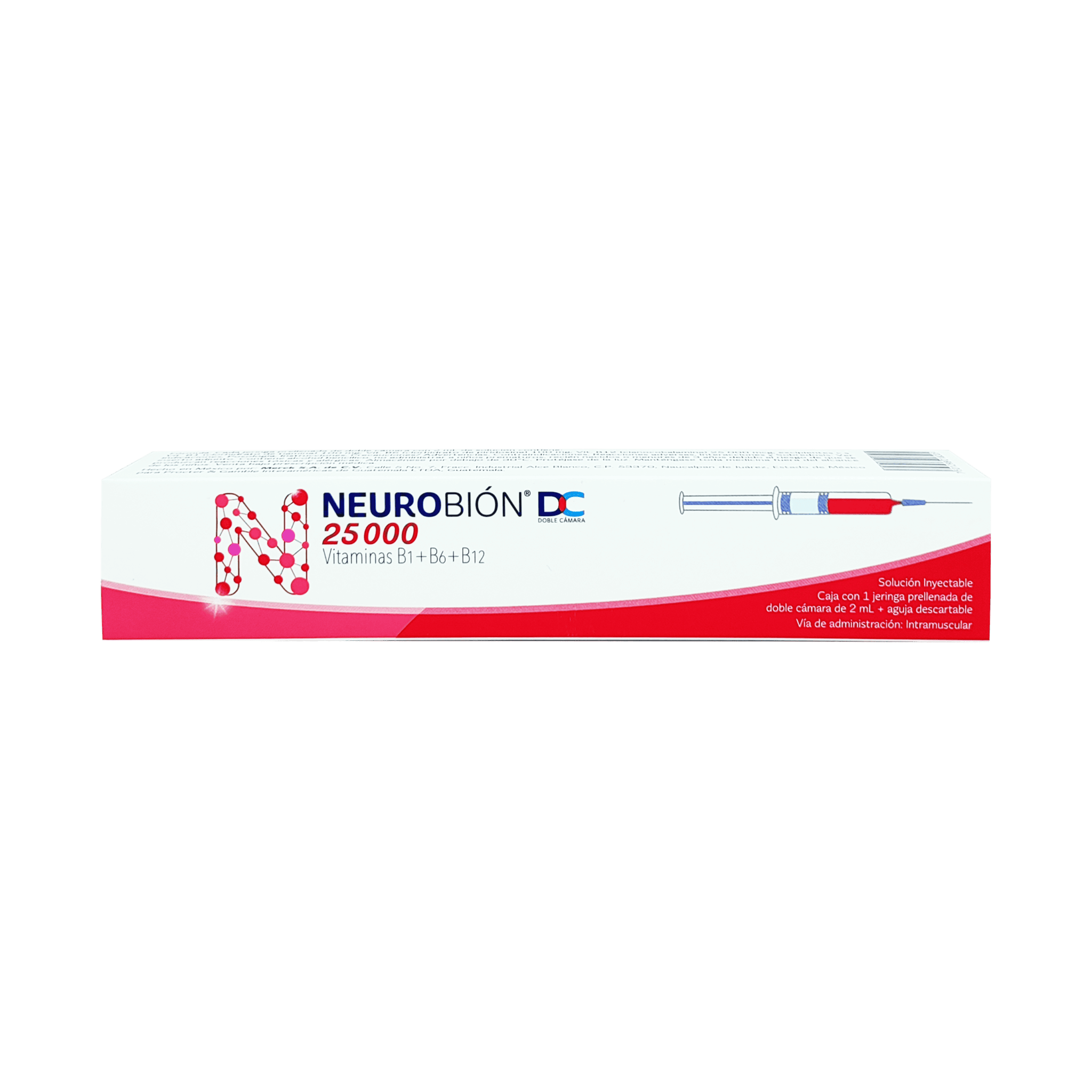 Neurobion DC 25,000 Inyectable, 1 ampolla – Apomedix
