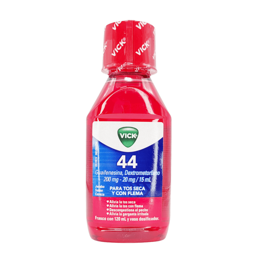 Vick Formula 44 Jarabe, frasco 120ml – Apomedix