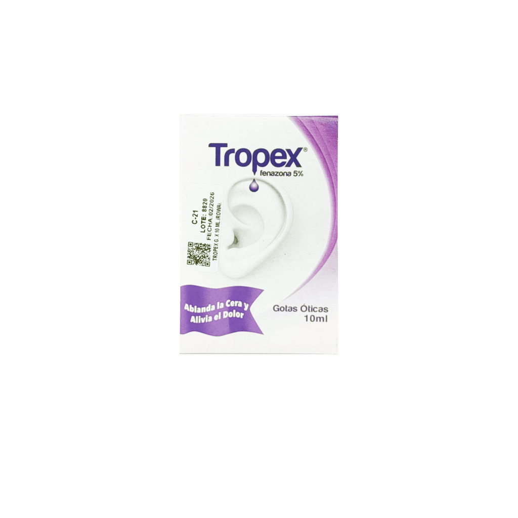 Tropex Gotas Óticas, frasco 10ml – Apomedix