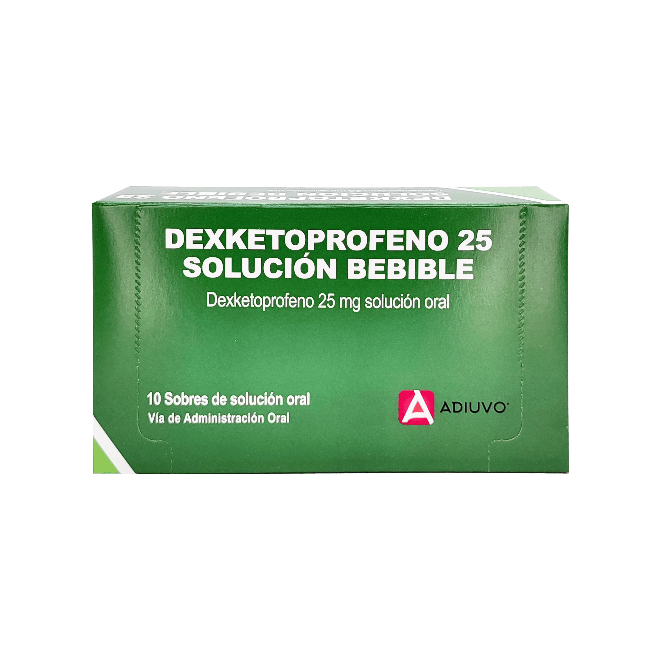 Dexketoprofeno Adiuvo 25mg Solución Oral, 1 de 10 Sobres – Apomedix