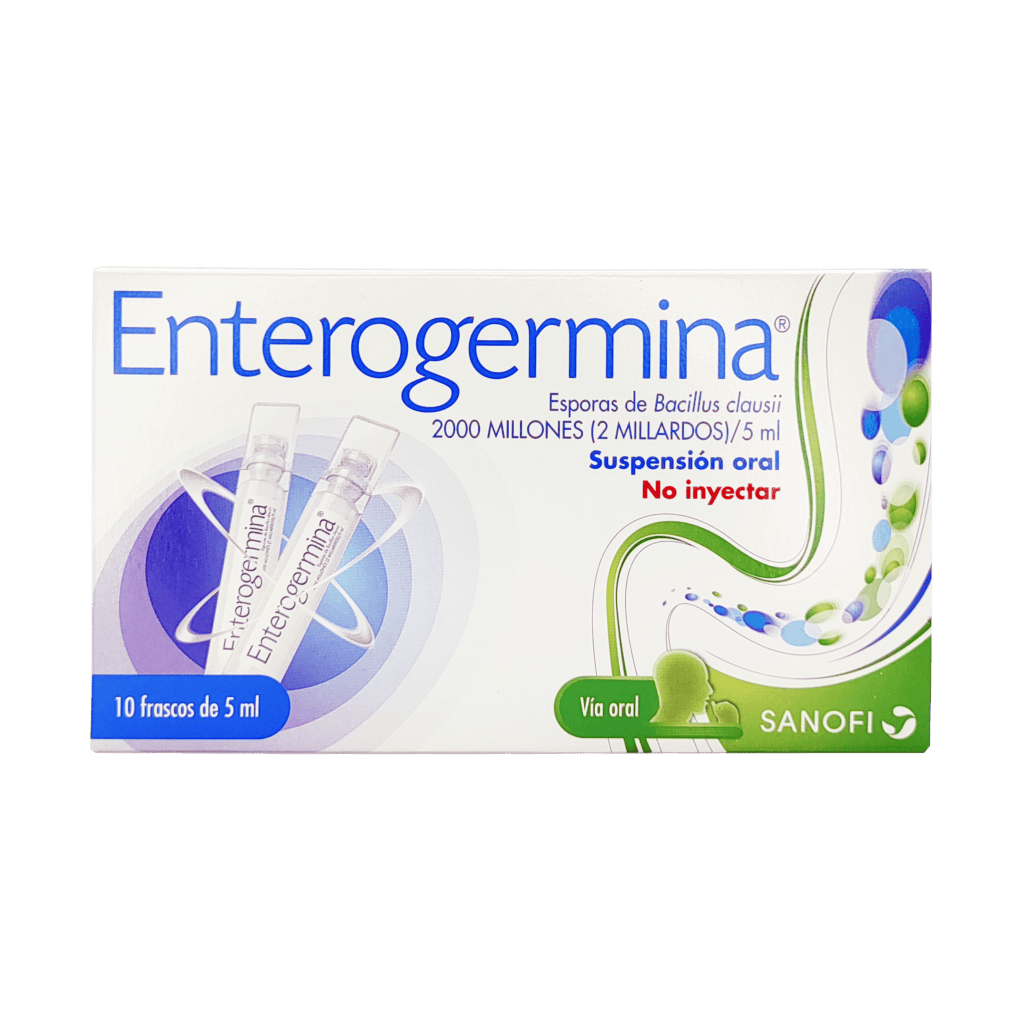 Enterogermina 5ml, 1 de 10 ampollas bebibles – Apomedix