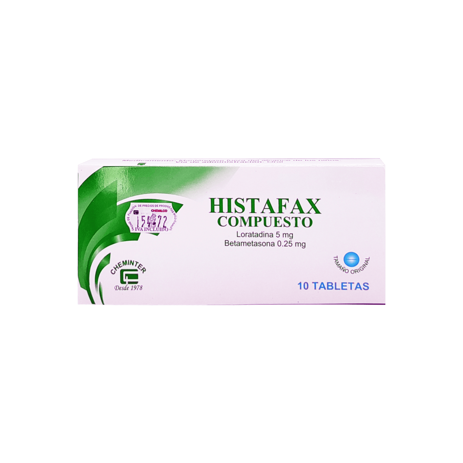 Histafax Compuesto, 10 tabletas – Apomedix