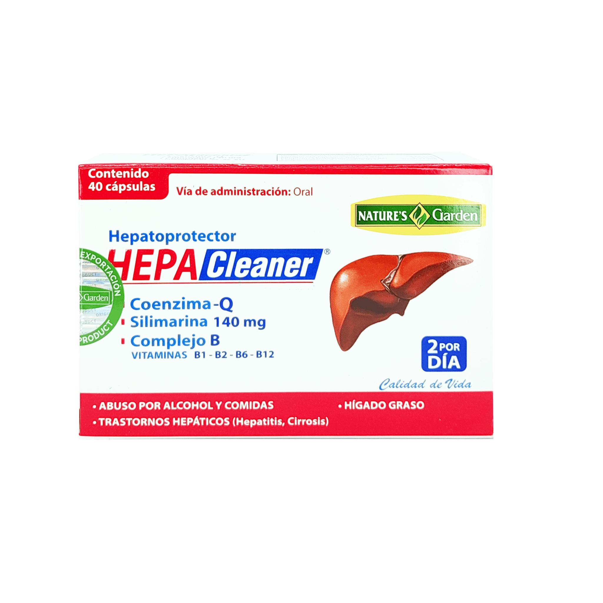 Hepacleaner, 40 capsulas – Apomedix