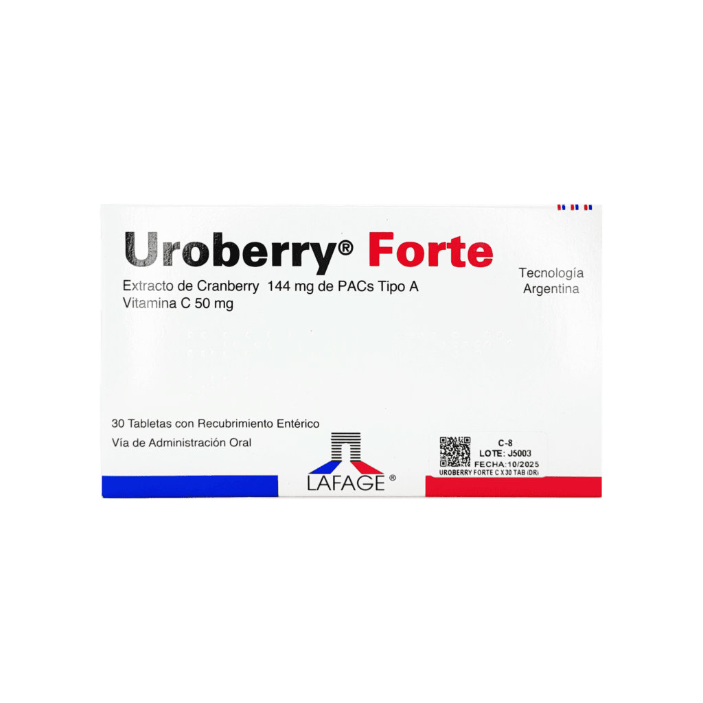 Uroberry Forte, 30 tabletas – Apomedix