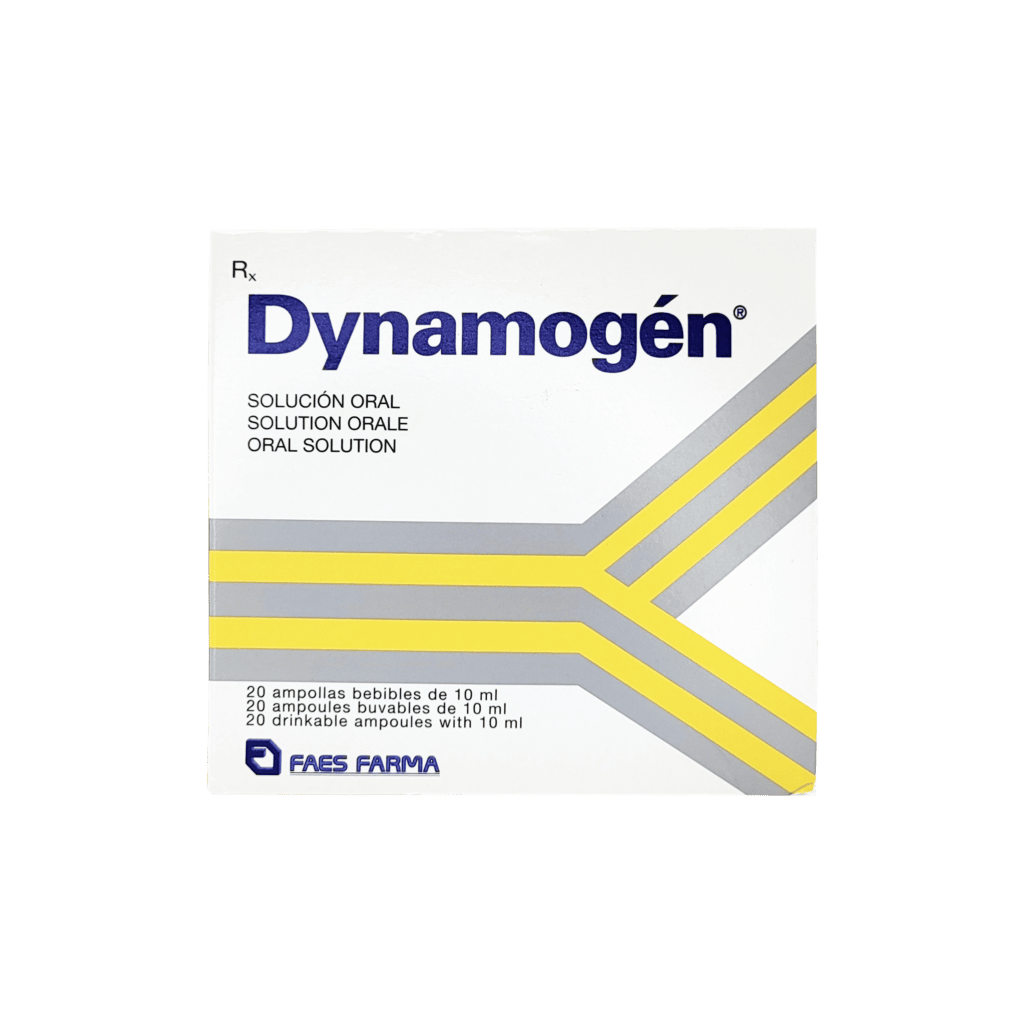 Dynamogen, 20 ampollas bebibles – Apomedix