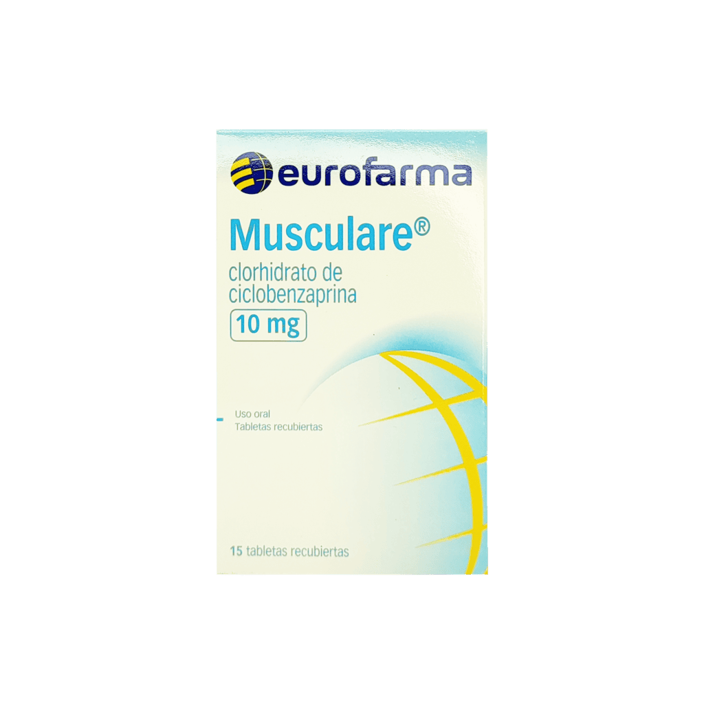 Musculare 10mg, 15 tabletas – Apomedix