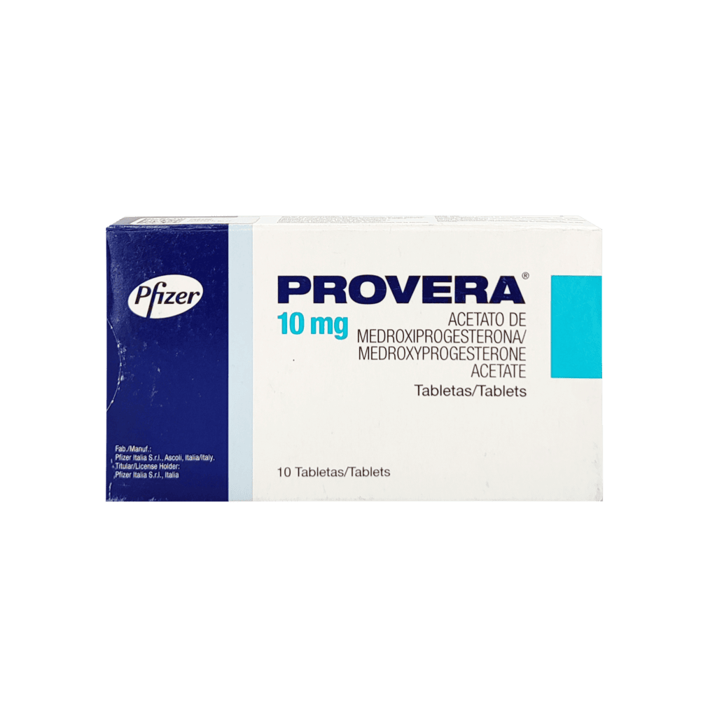 Provera 10mg, 10 tabletas – Apomedix
