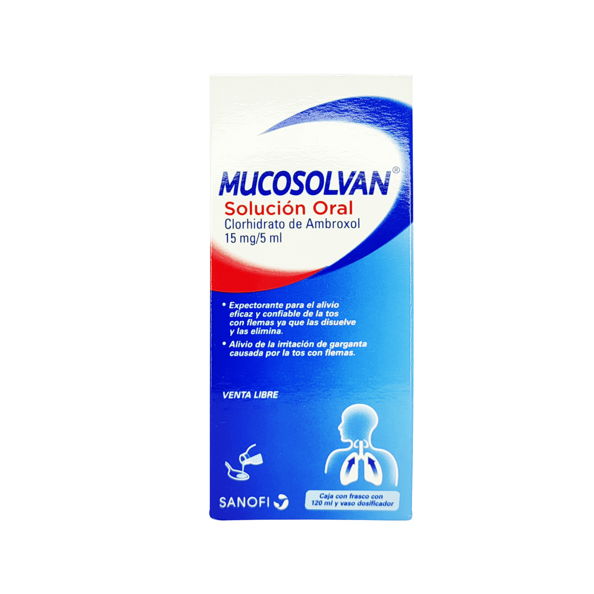 Mucosolvan 15mg/5ml Solucion Oral, frasco 120ml – Apomedix