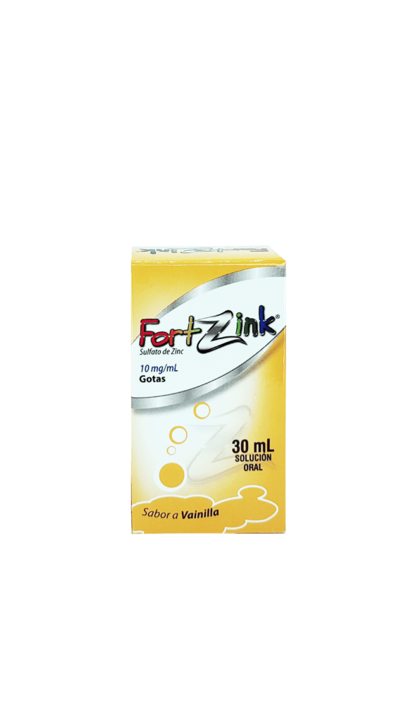 Fort Zink 10mg/ml Gotas, frasco 30ml – Apomedix