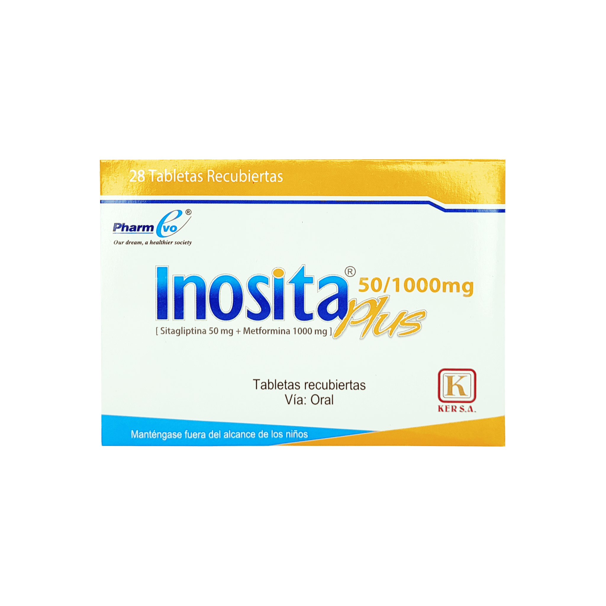Inosita Plus 50/1000mg, 28 tabletas – Apomedix