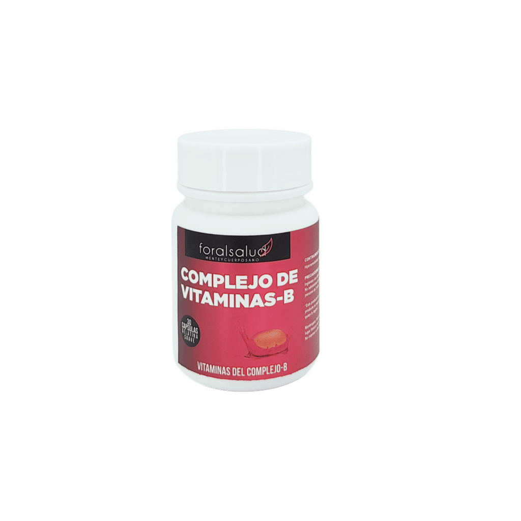 Vitaminas del Complejo B Foral, 30 capsulas – Apomedix