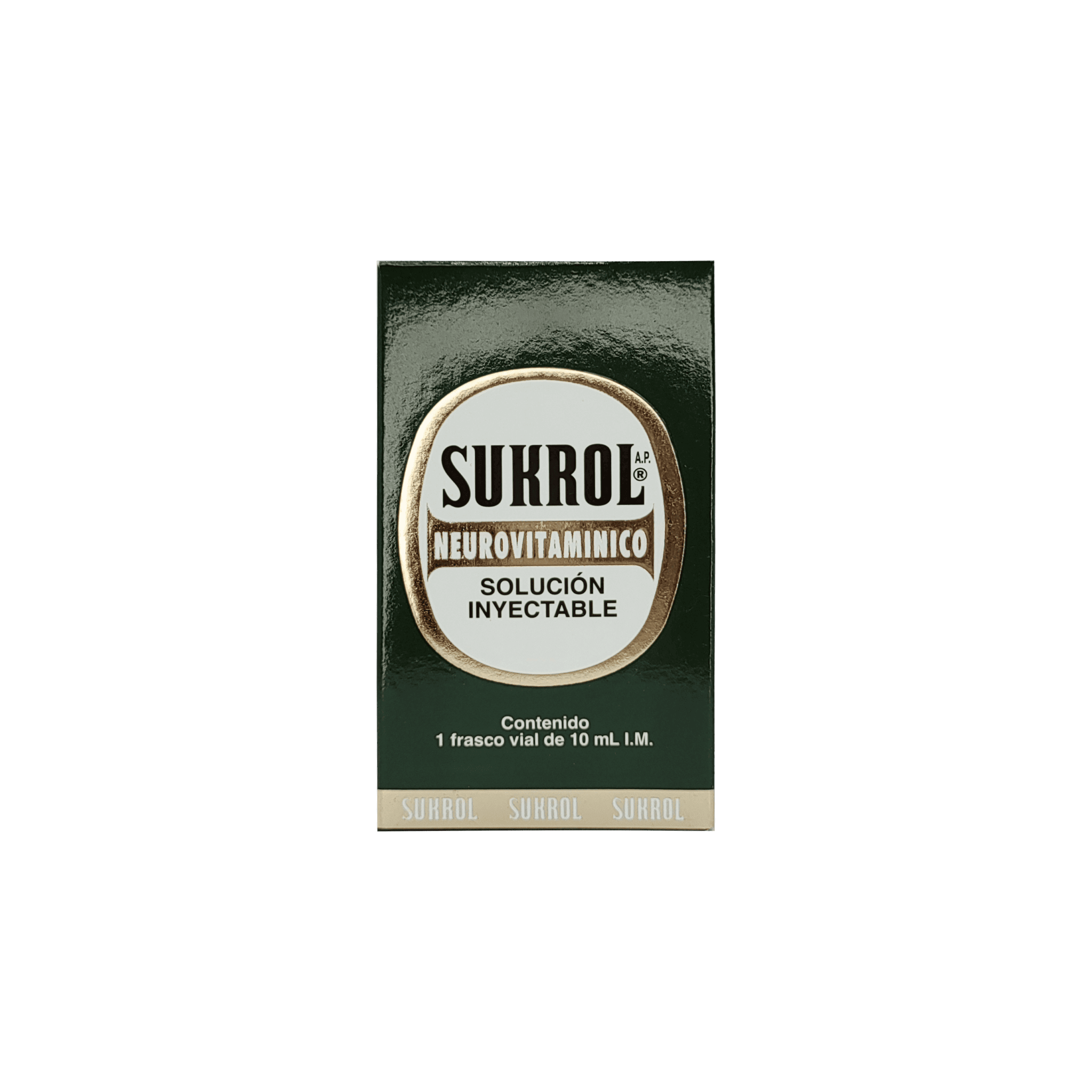 Sukrol Inyectable I.M. 1 ampolla 100mg/100mg/1000mcg, 10 ml – Apomedix
