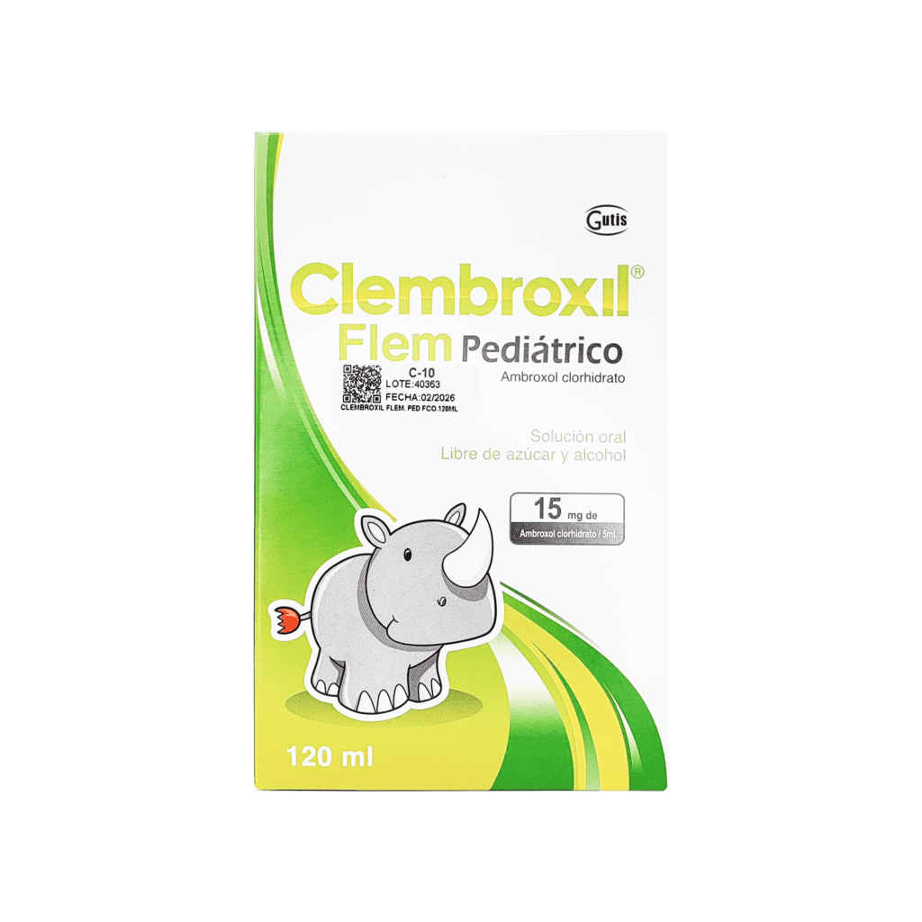 Clembroxil Flem Pediatrico frasco 120ml – Apomedix