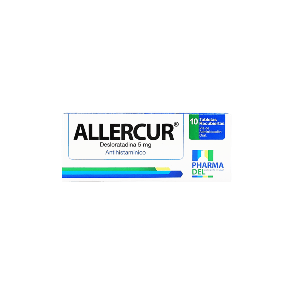 Allercur 5mg, 1 de 10 tabletas – Apomedix