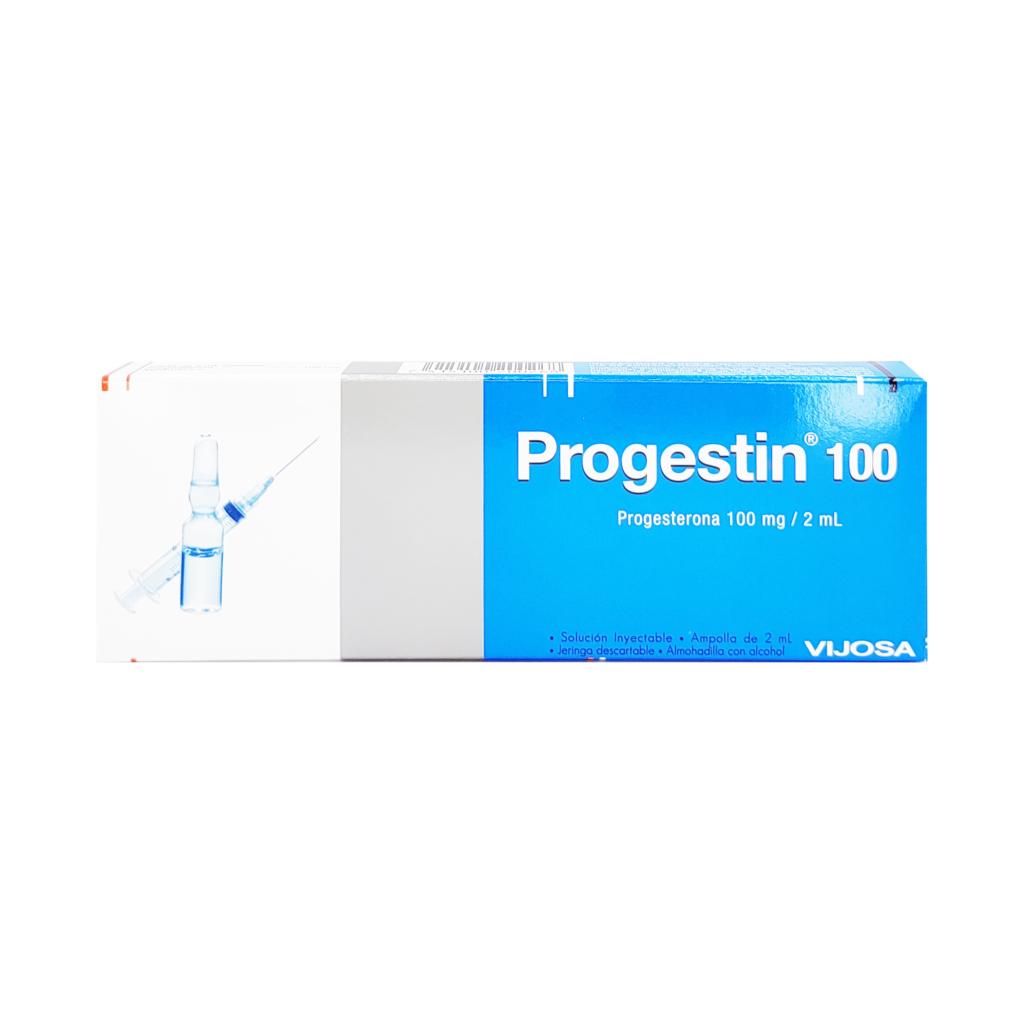 Progestin 100mg/2ml inyectable IM, 1 ampolla – Apomedix