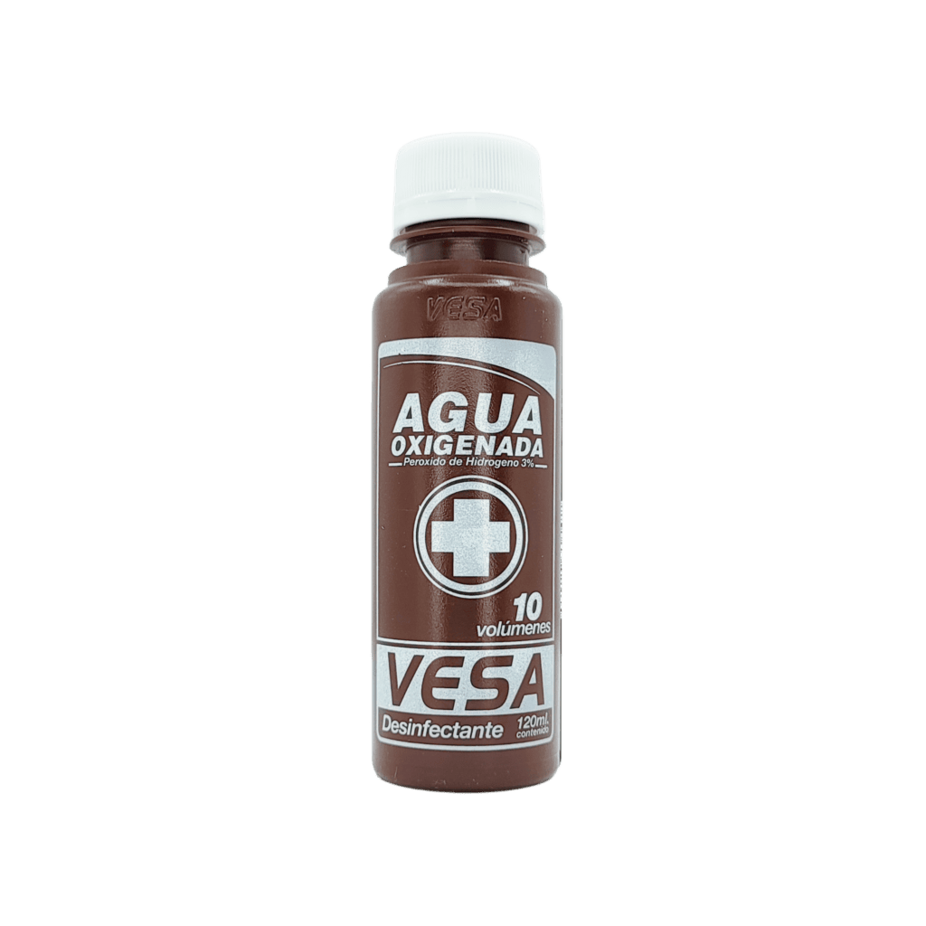 Agua Oxigenada Vesa, frasco 120ml – Apomedix