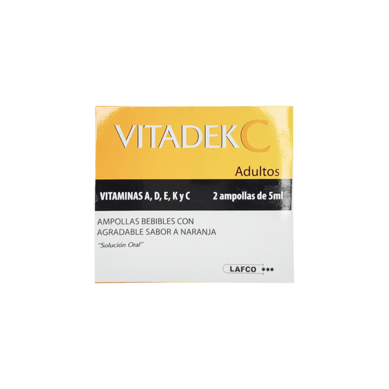 Vitadek C Adulto, 2 ampollas bebibles – Apomedix