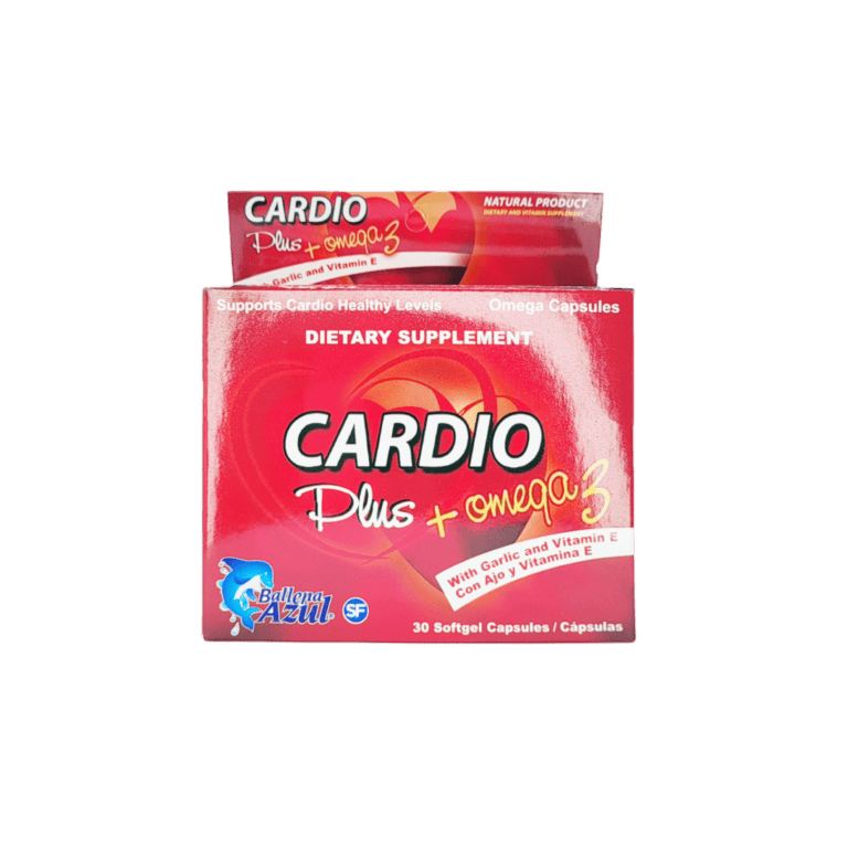 Cardio Plus+Omega 3, 30 capsulas – Apomedix
