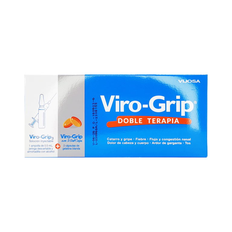 Virogrip doble terapia ampolla + 2 Capsulas – Apomedix