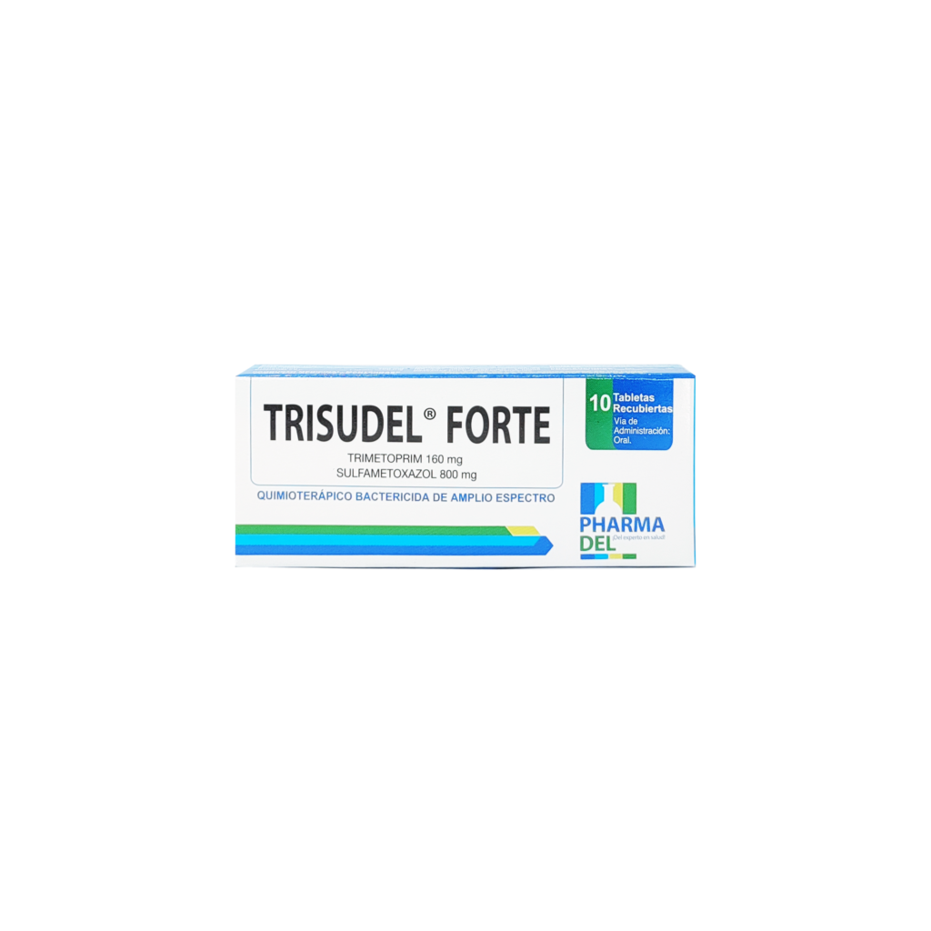 Trisudel Forte 800/160mg, 1 de 10 tabletas – Apomedix