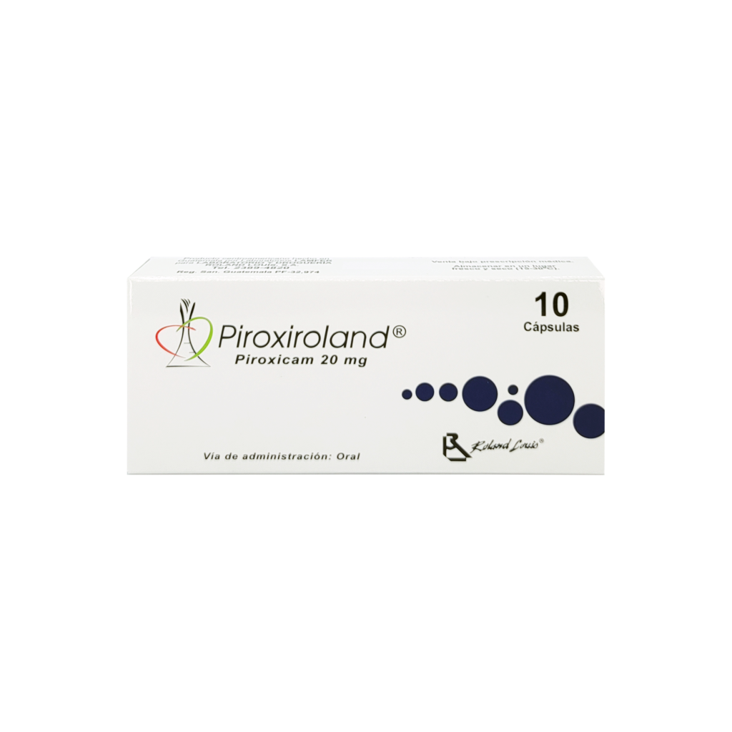 Piroxiroland 20mg, 1 de 10 capsulas – Apomedix