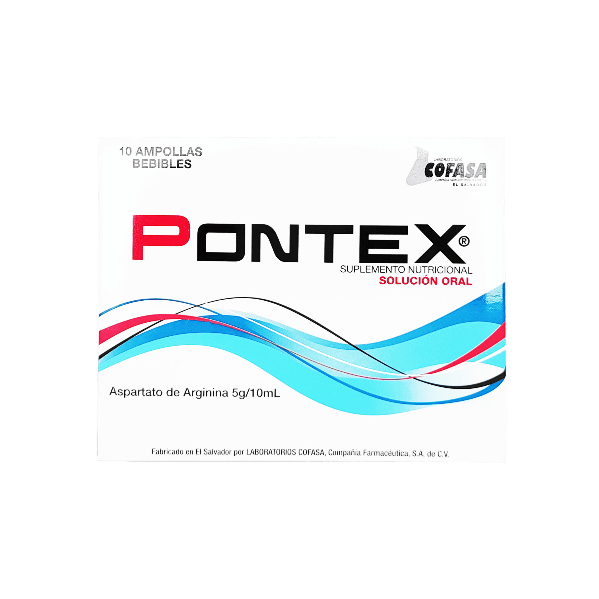 Pontex 5g, 10 ampollas Bebibles – Apomedix