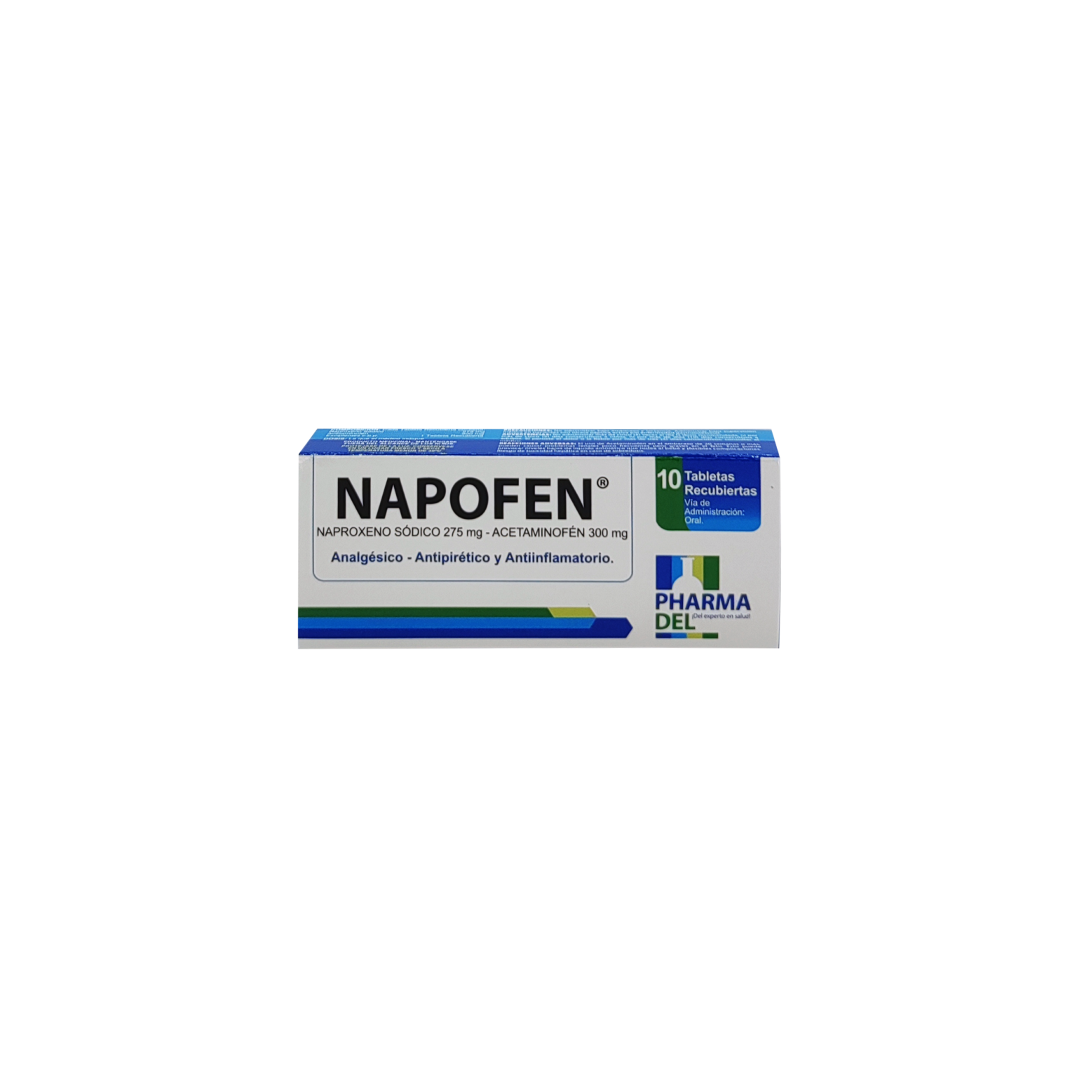 Napofen 275/300mg, 1 de 10 tabletas – Apomedix